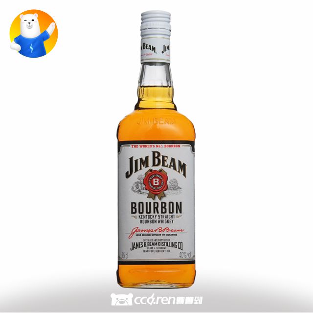 [洋酒]美国金宾波本威士忌40度750ML - 曹曹到-好酒加急送！